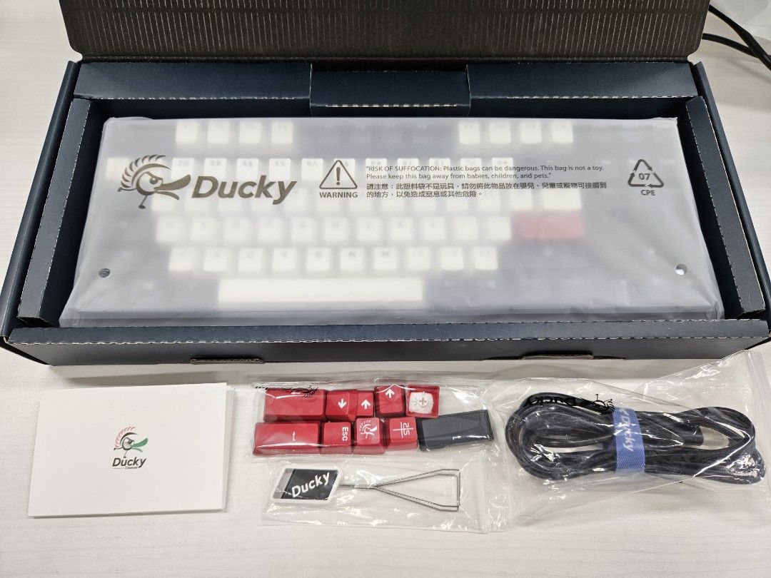 Ducky One 2 Tuxedo Edition TKL Mechanical Keyboard, Computers & Tech, Parts & Accessories ...