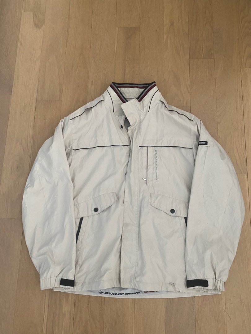 Vintage Dunlop Motorsport Windbreaker Jacket, Men's Fashion, Coats ...