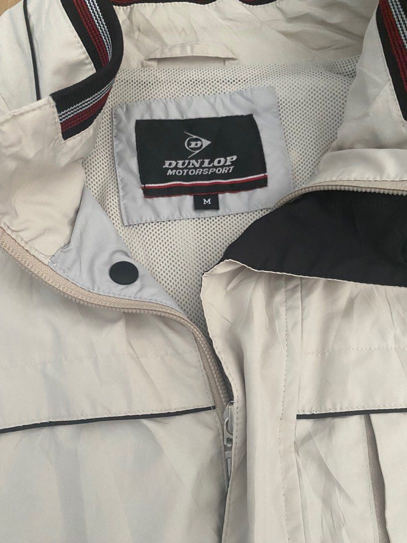 Vintage Dunlop Motorsport Windbreaker Jacket, Men's Fashion, Coats ...