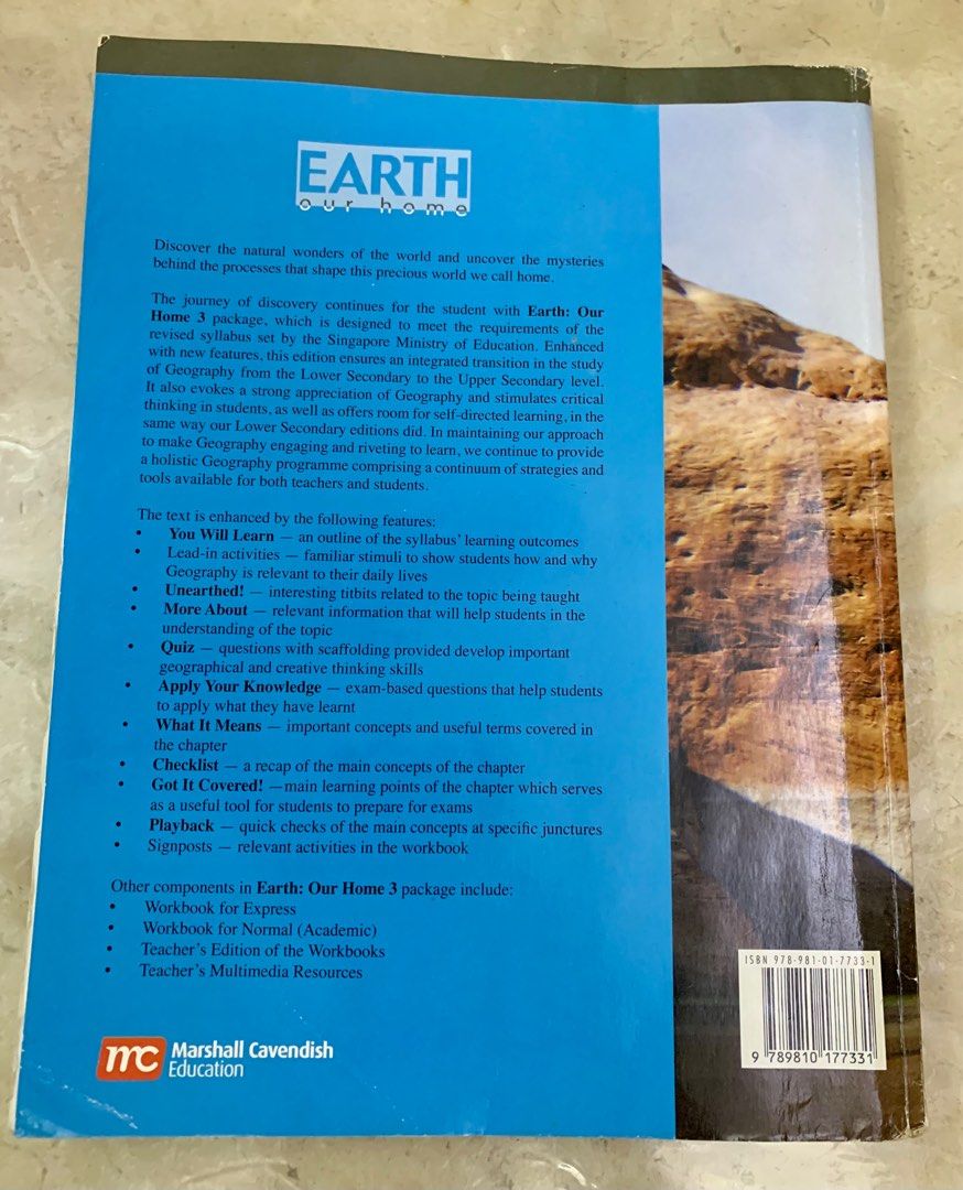 Earth Our Home Geography Textbook, Hobbies & Toys, Books & Magazines ...