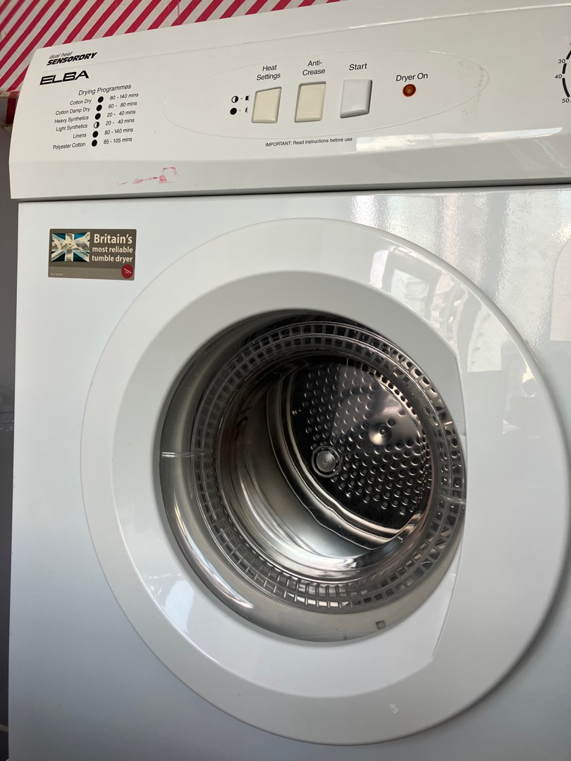 Elba Dryer, TV & Home Appliances, Washing Machines and Dryers on Carousell