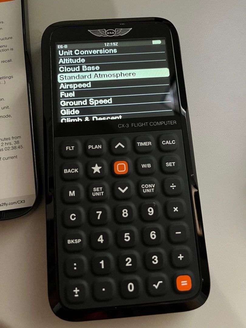 ASA CX-3 Electronic Flight Computer on Carousell