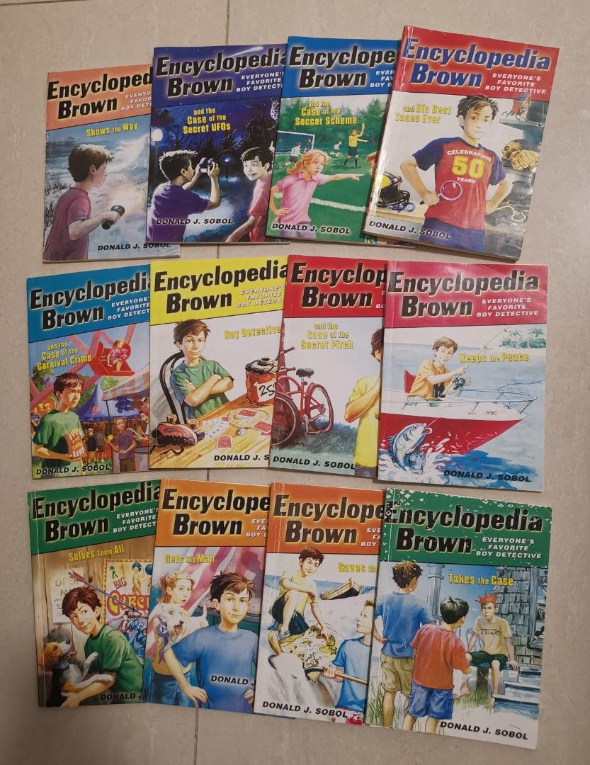 Encyclopedia Brown Series, Hobbies & Toys, Books & Magazines, Children ...