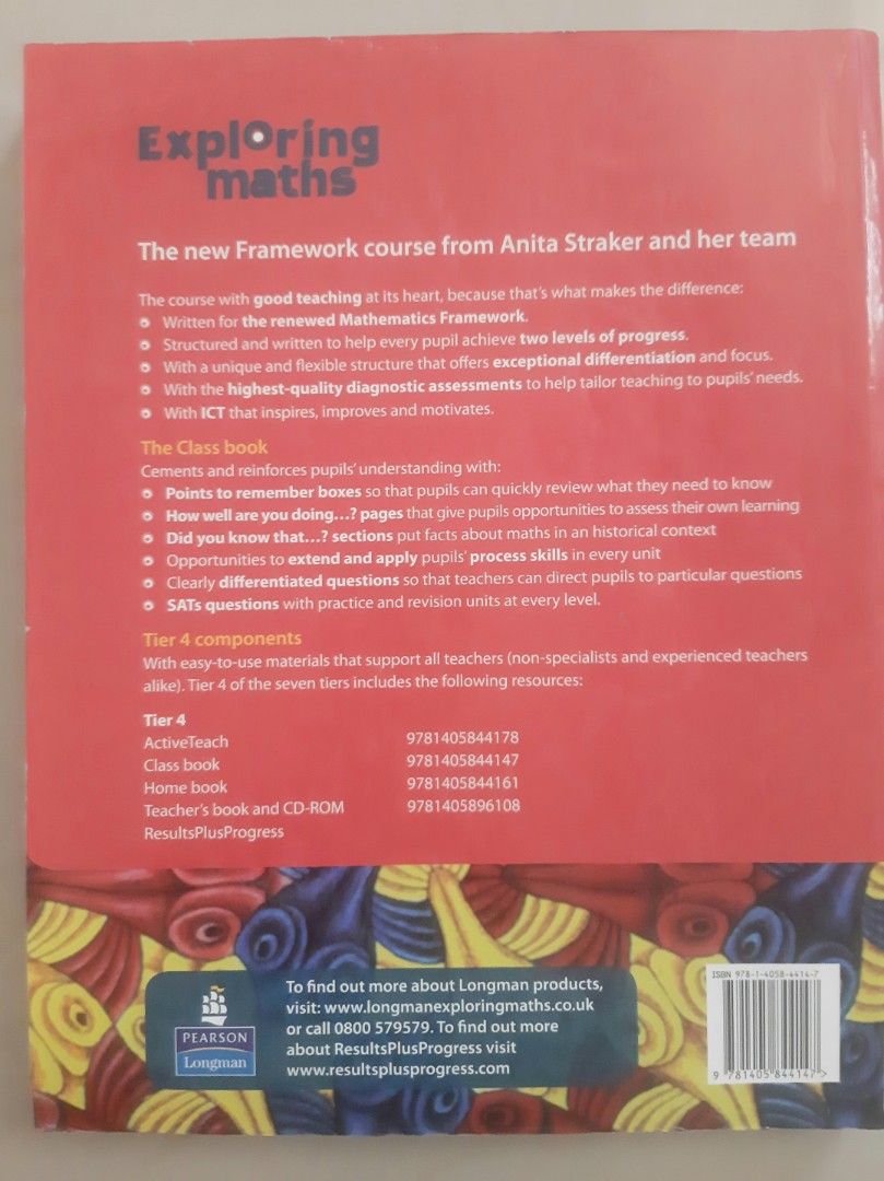 Exploring Maths Class Book 4 on Carousell