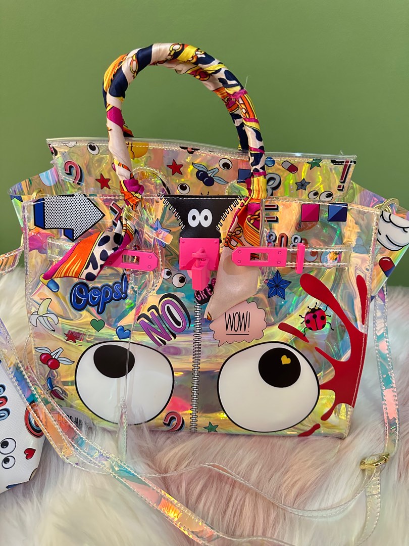 Eye Theme Holographic Bag (BKK), Luxury, Bags & Wallets on Carousell