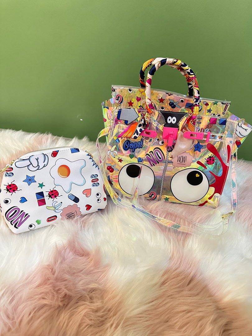 Eye Theme Holographic Bag (BKK), Luxury, Bags & Wallets on Carousell