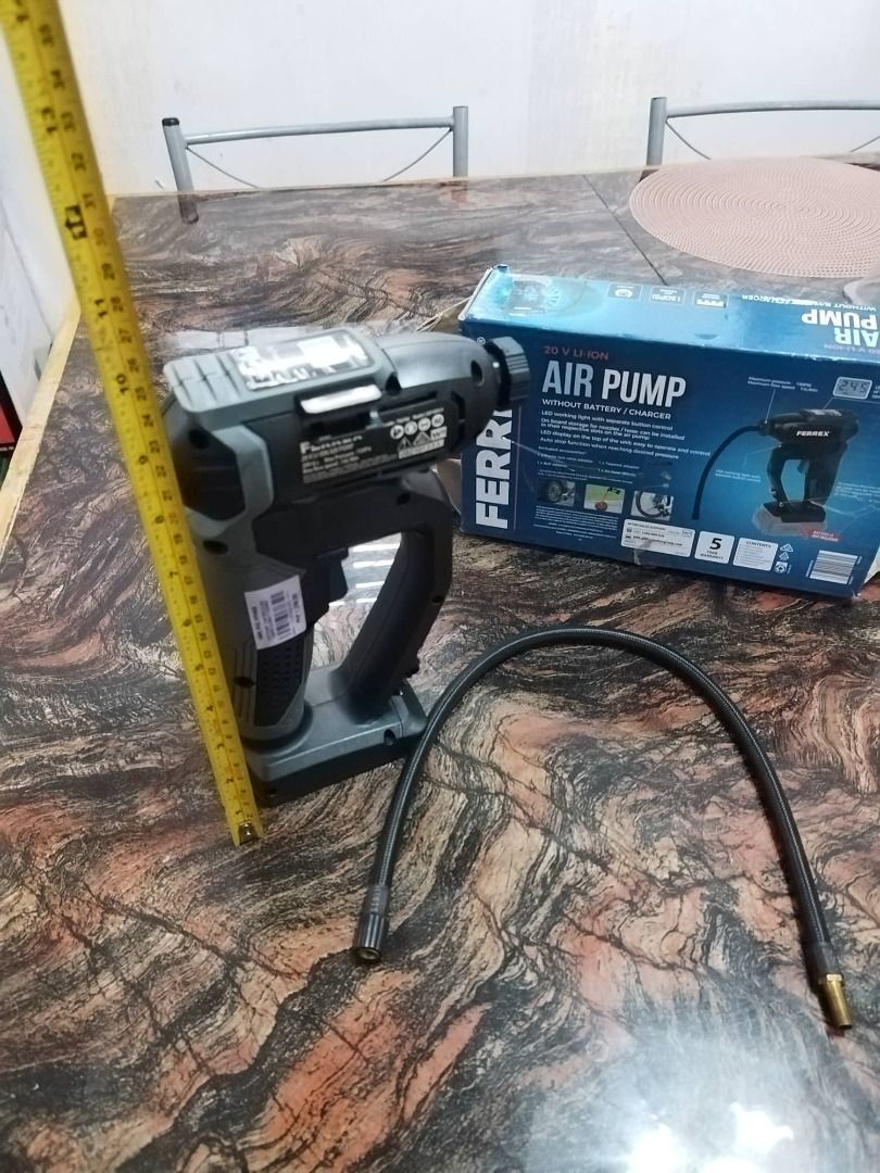 Ferrex Air Pump, Furniture & Home Living, Outdoor Furniture on Carousell