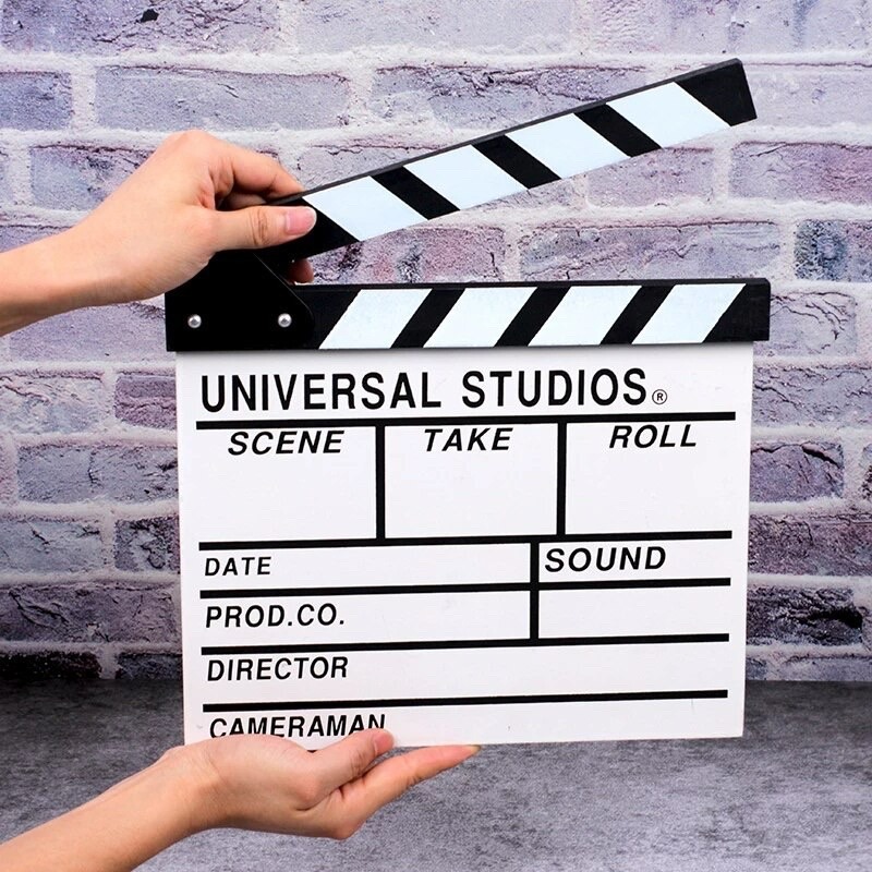 Film Clapboard Lightweight Portable Stable Film Director Clapboard ...