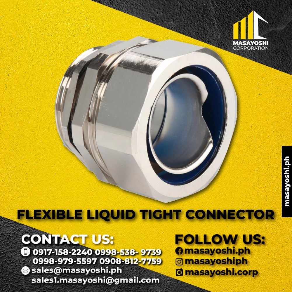 Flexible Liquid Tight Connector, Commercial & Industrial, Construction ...