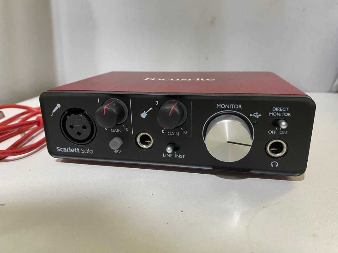 Focusrite Scarlett Solo, Audio, Soundbars, Speakers & Amplifiers on ...