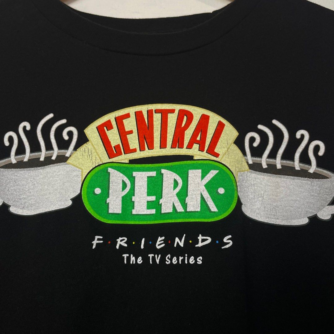 FRIENDS TV Show Central Perk T-Shirt Offical Merch, Men's Fashion, Tops ...