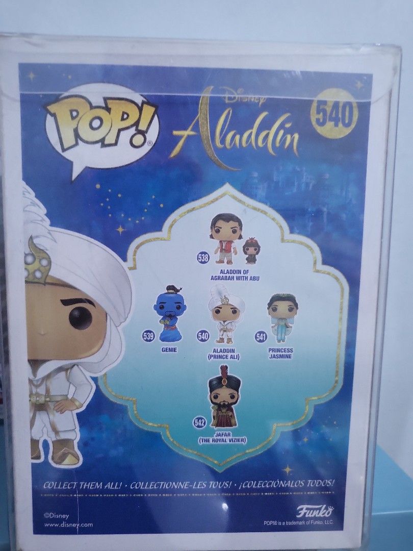Funko Pop Aladdin 540, Hobbies & Toys, Toys & Games on Carousell