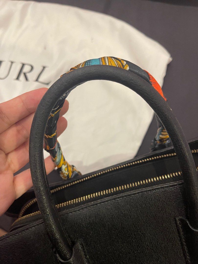 Furla Tote Bag with Twilly, Women's Fashion, Bags & Wallets, Tote Bags ...
