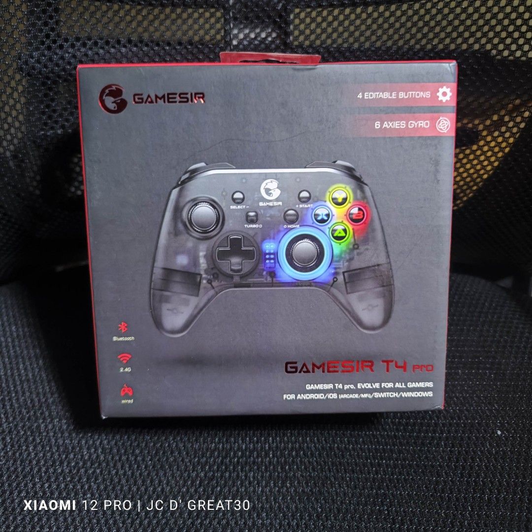 Gamesir t4 pro controller, Video Gaming, Gaming Accessories ...