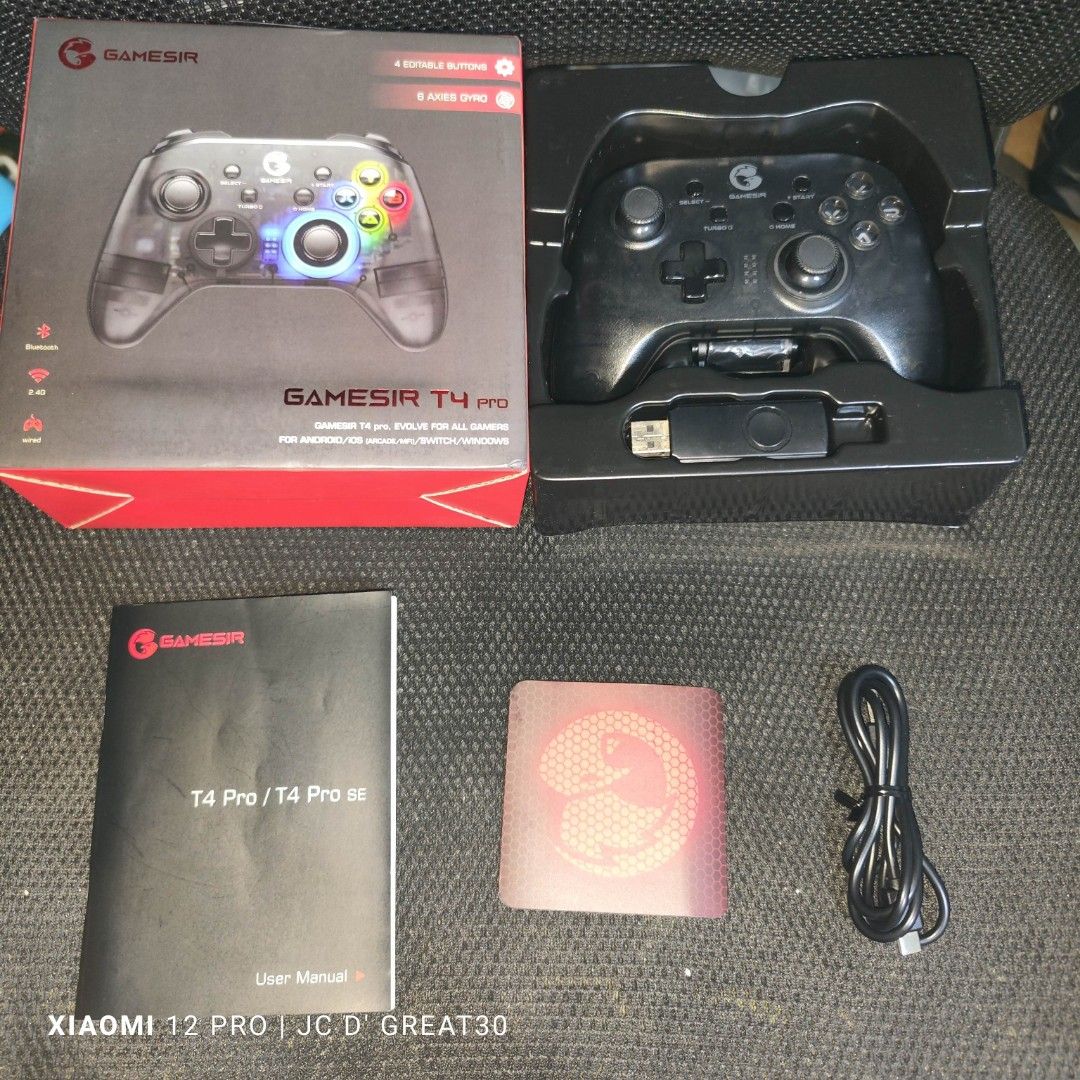 Gamesir t4 pro controller, Video Gaming, Gaming Accessories ...