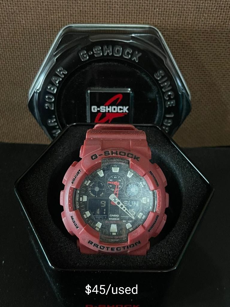 Genuine Casio g-shocks mens watch, Men's Fashion, Watches & Accessories ...