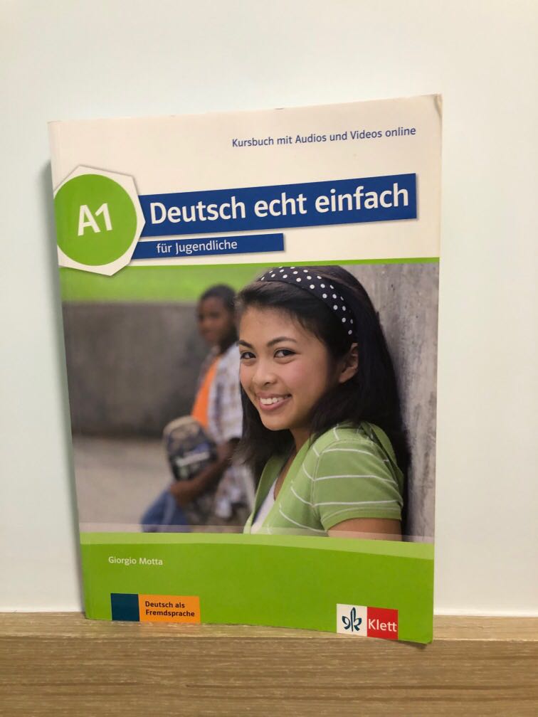 German textbook (gcse/A1 level) deutsch echt einfach, 興趣及遊戲, 書本 & 文具 ...