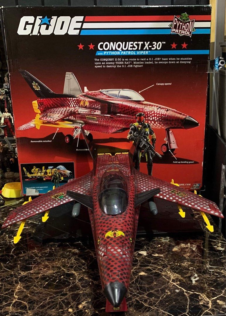 GI Joe Target Exclusive Conquest X-30 with Python Patrol Viper (no ...