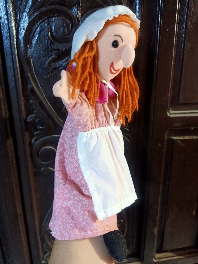 GIRL HAND PUPPET on Carousell