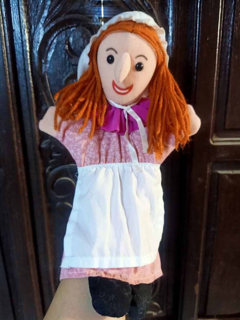 GIRL HAND PUPPET on Carousell