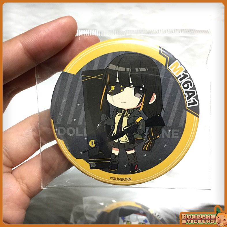 Girls Frontline Mini Chara Can Badge M4A1 M16A1 AR15 SOPMOD RO635 UMP45 ...