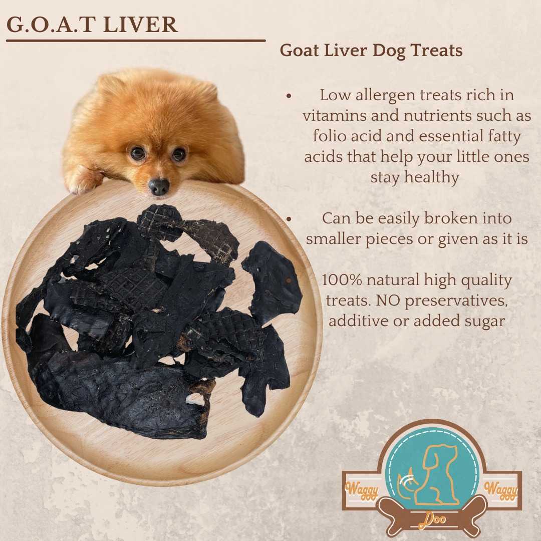 Goat Liver | Dog Treats | Dehydrated Dog Treats 20/50/100/200g, Pet ...