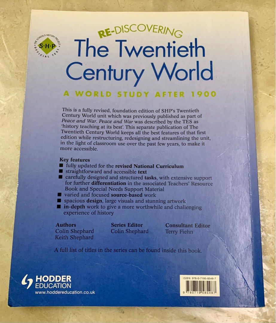 Hodder Education The Twentieth Century World Textbook, Hobbies & Toys ...