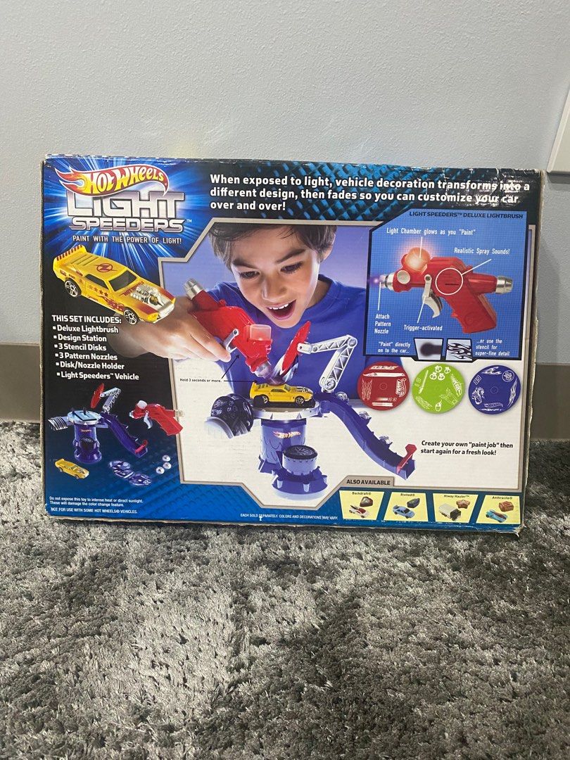 Hot Wheels Lightbrush Lab on Carousell