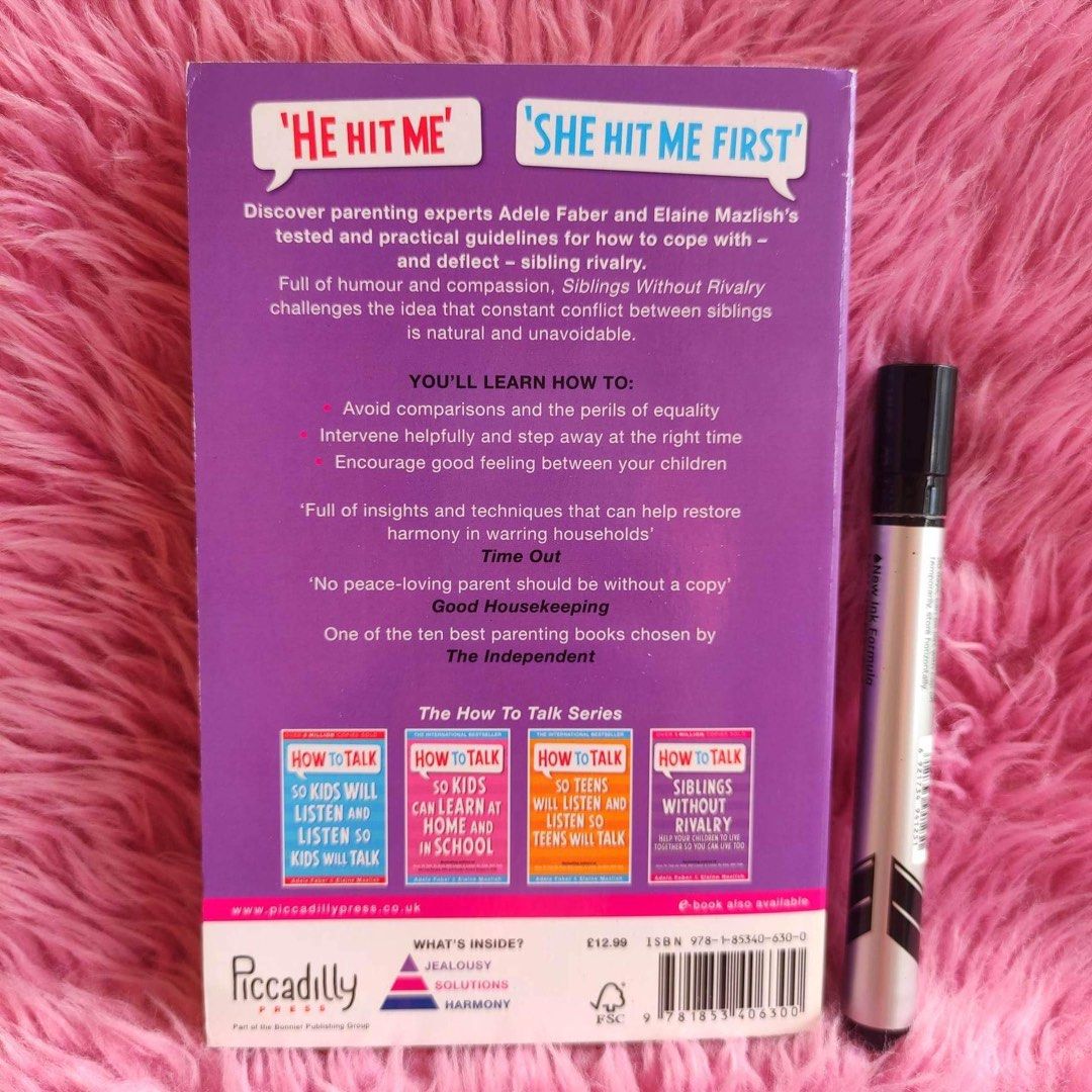 How to Talk: Siblings Without Rivalry, Hobbies & Toys, Books ...