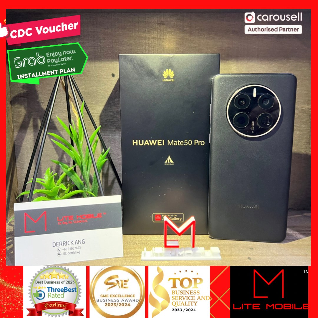 Huawei Mate 50 Pro 5G 256GB | 8GB Ram + 256GB | Kunlun Glass Edition #LM04 #3200, Mobile Phones ...