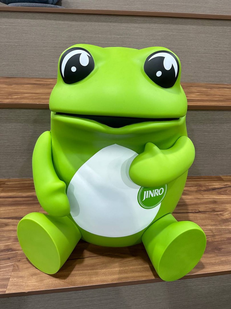 BNIB Jinro Soju Frog (BLUE), Hobbies & Toys, Toys & Games on Carousell