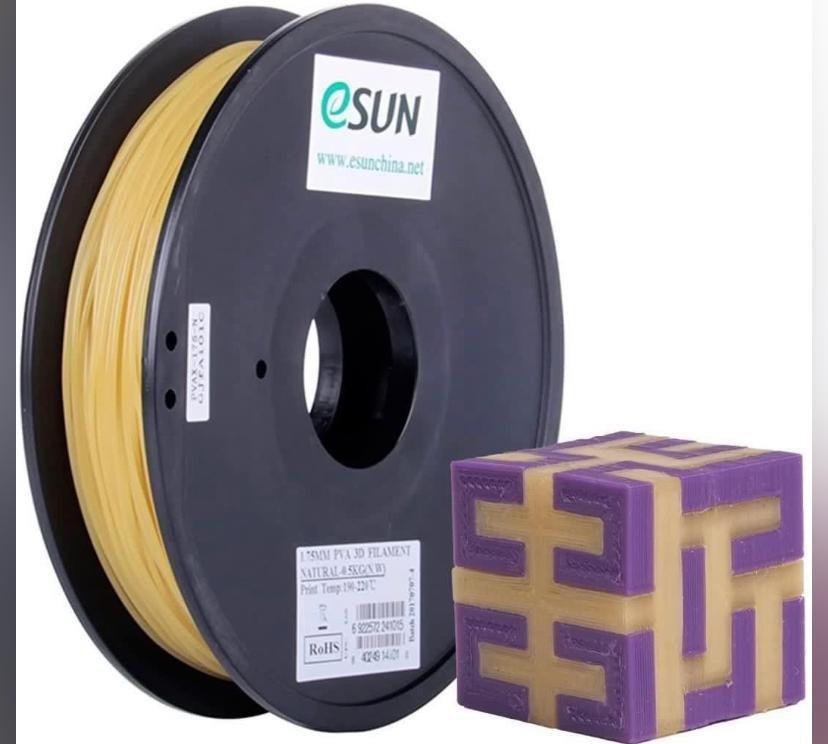 (I1035) eSUN Water Soluble PVA Filament 2.85mm, PVA 3D Printer Filament ...