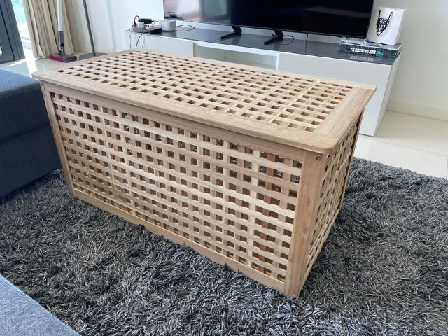 Ikea storage table, Furniture & Home Living, Furniture, Tables & Sets ...