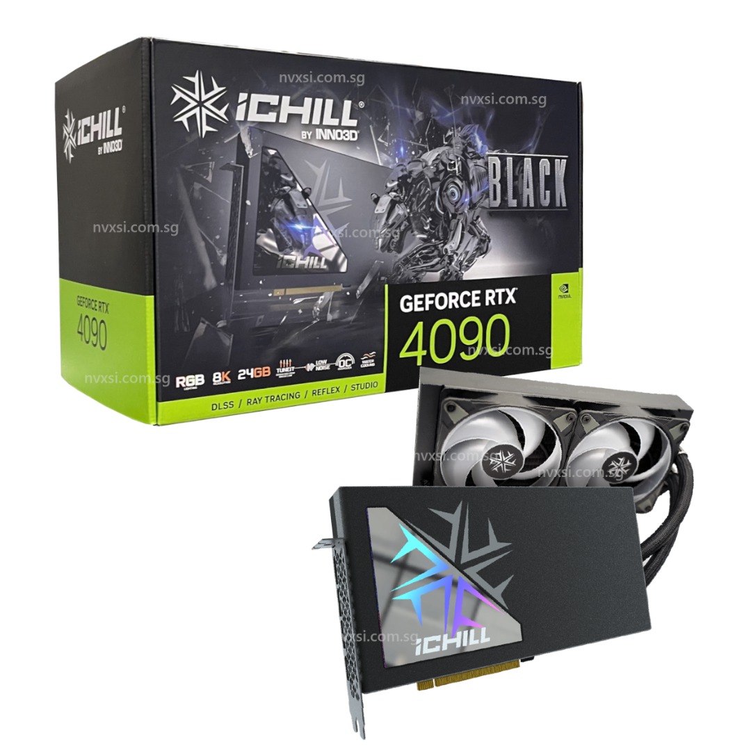 [🚫PREORDER CLOSED🚫] INNO3D GEFORCE RTX 4090 ICHILL BLACK — 240mm AIO ...