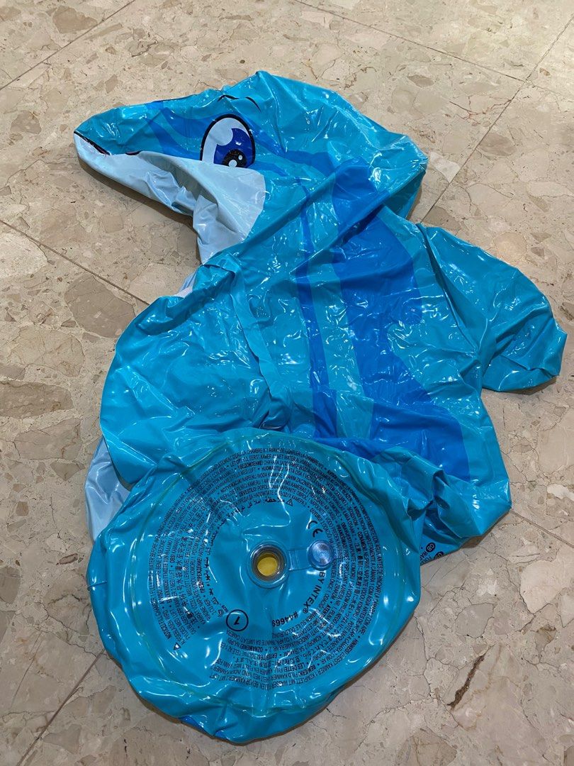 Intex inflatable blow up dolphin bop / punching bag, Hobbies & Toys ...