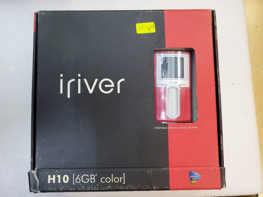 Iriver H10 6GB Portable Digital MP3 Music Player Red (Display Set ...