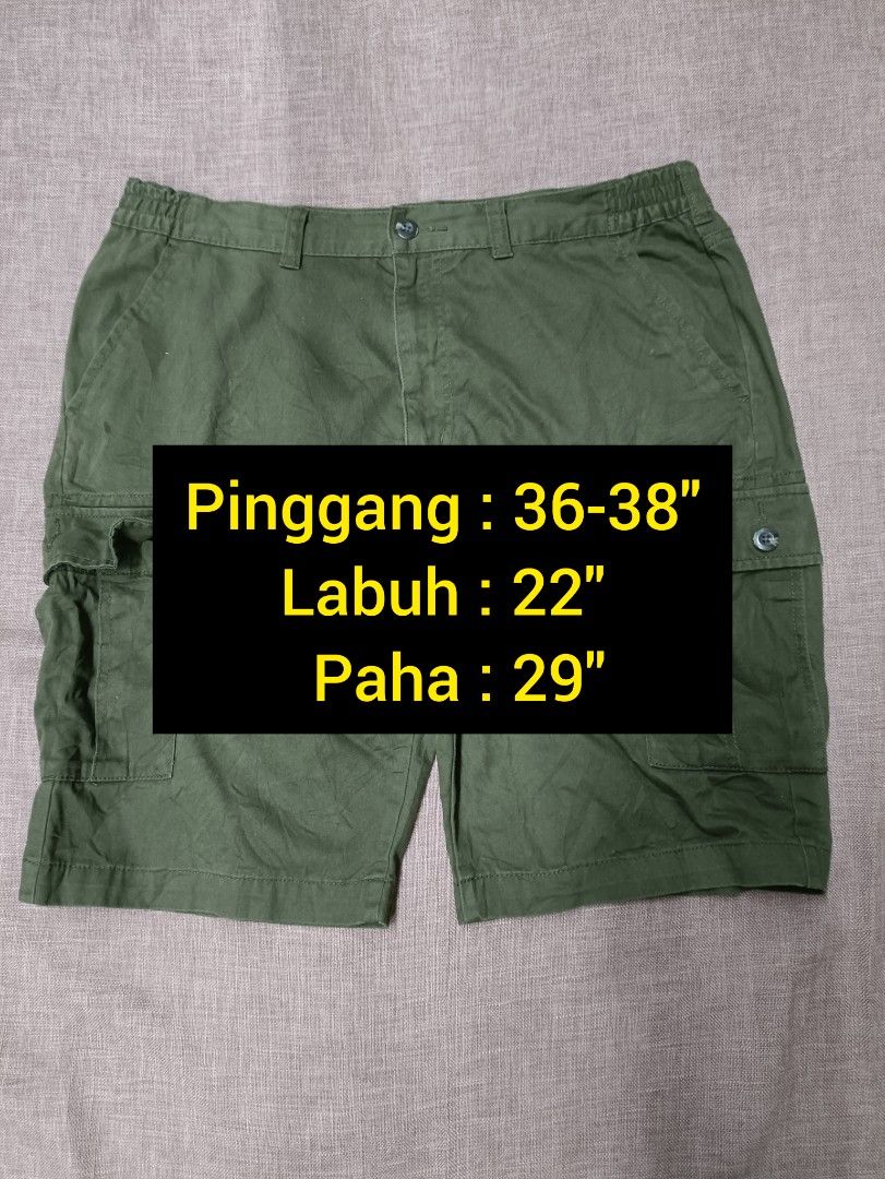 Japan Cargo Shorts, Men's Fashion, Bottoms, Shorts on Carousell