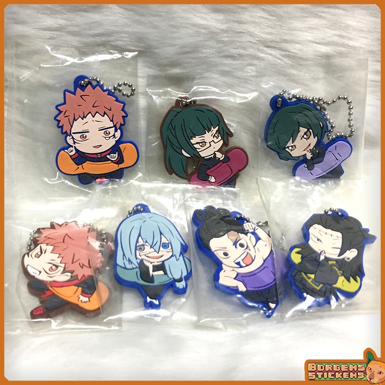 Jujutsu Kaisen Chara Banchoukou Rubber Mascot Gojou Sukuna Mai Mahito ...