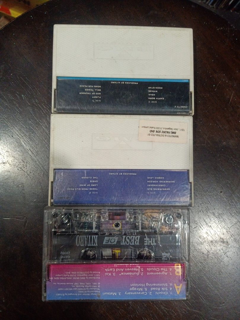 kaset lama kitaro - the best & ten years of kitaro, Hobbies & Toys ...