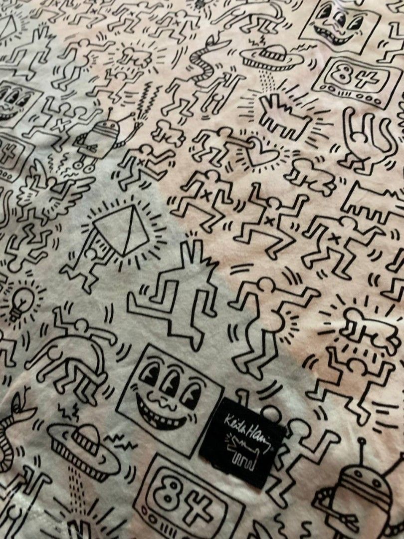 Keith Haring X Clride.n Polo Tee, Men's Fashion, Tops & Sets, Tshirts ...