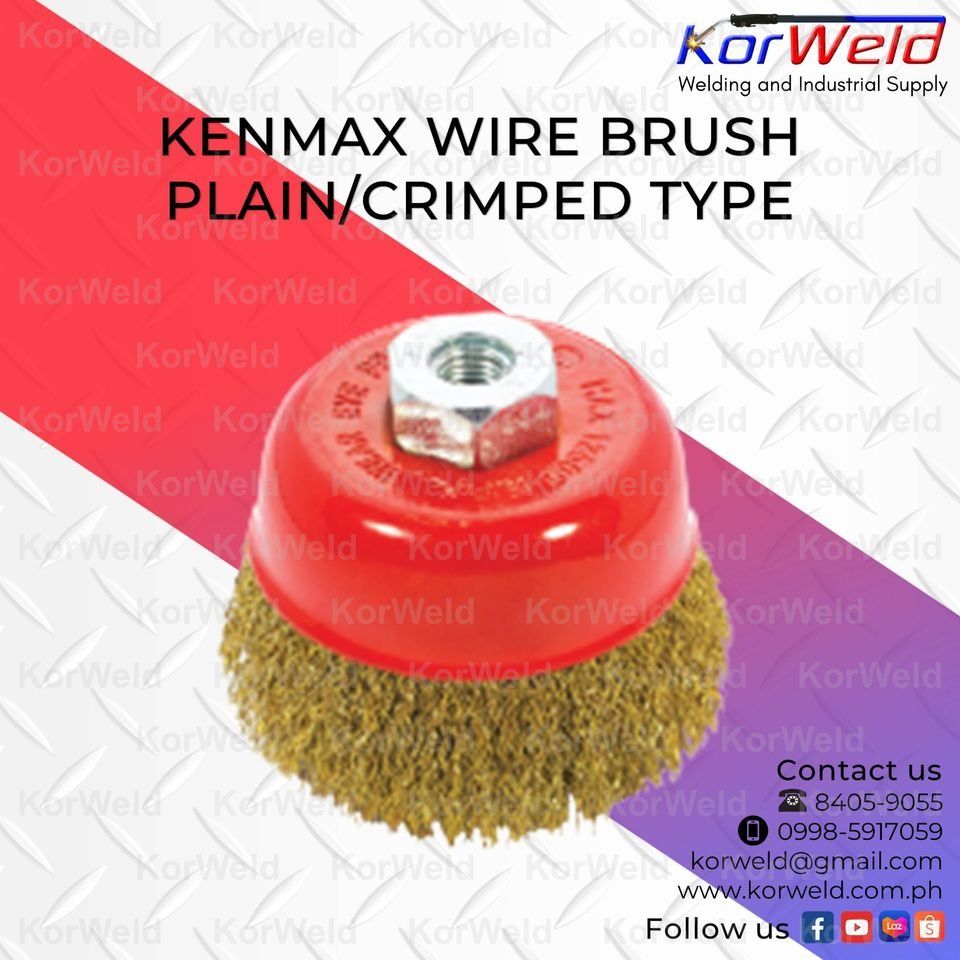 Kenmax Wire Brush Plain/ Crimped Type, Commercial & Industrial ...