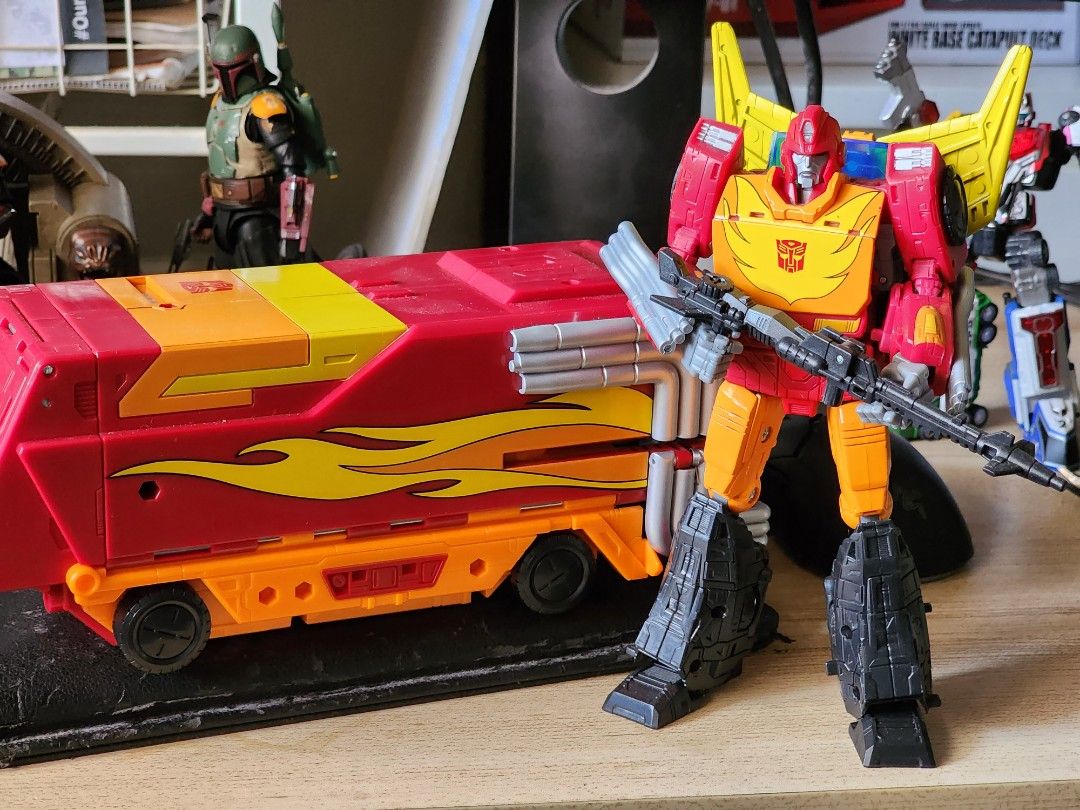 Kingdom Rodimus Prime, Hobbies & Toys, Toys & Games on Carousell