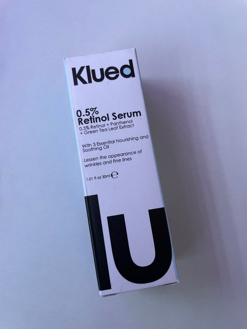 Klued 0.5% Retinol Serum (BRAND NEW), Beauty & Personal Care, Face ...