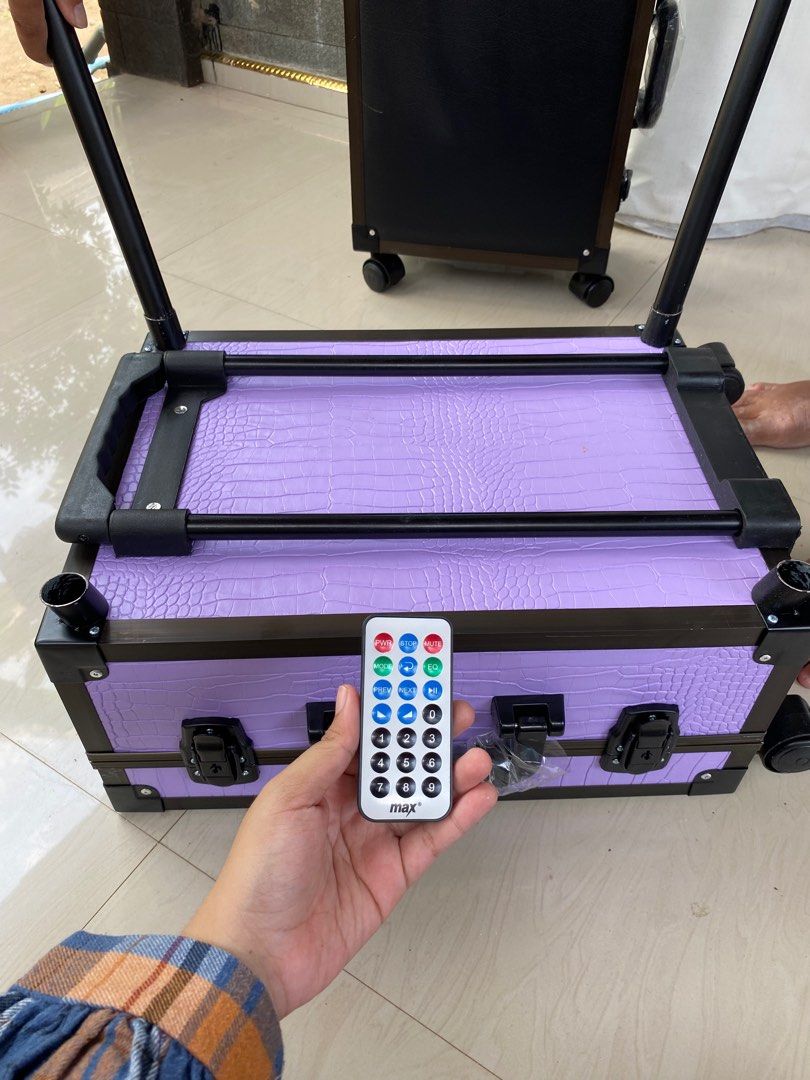 Koper Makeup Medium Size Lilac Croco Free Ong Bluetooth Kaki 4 Lampu ...