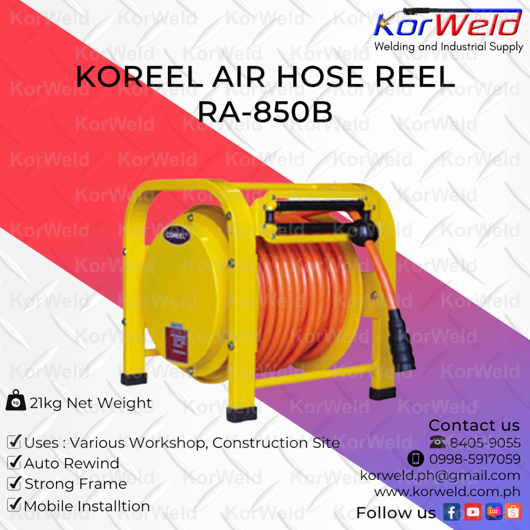 Koreel Air Hose Reel RA-850B on Carousell