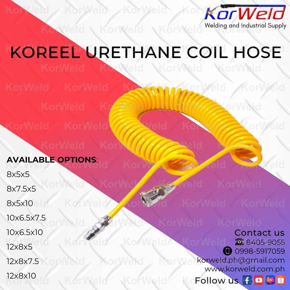 Koreel Urethane Coil Hose, Commercial & Industrial, Construction Tools ...