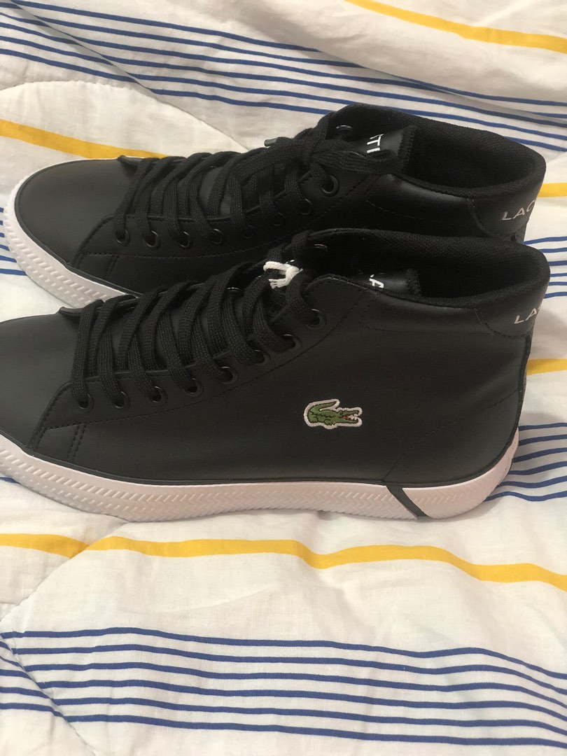 Lacoste High Cut shoes for kids, Babies & Kids, Babies & Kids Fashion ...