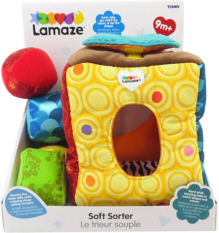 LAMAZE - Soft Sorter Toy, Help Baby Play and Learn to Match and Sort ...