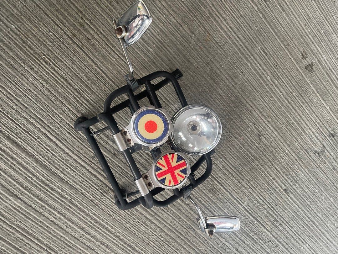 Lambretta V200 front rack, Motorcycles, Motorcycle Accessories on Carousell