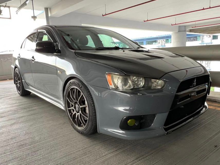Lancer Ex Car rental (Grey), Cars, Car Rental on Carousell